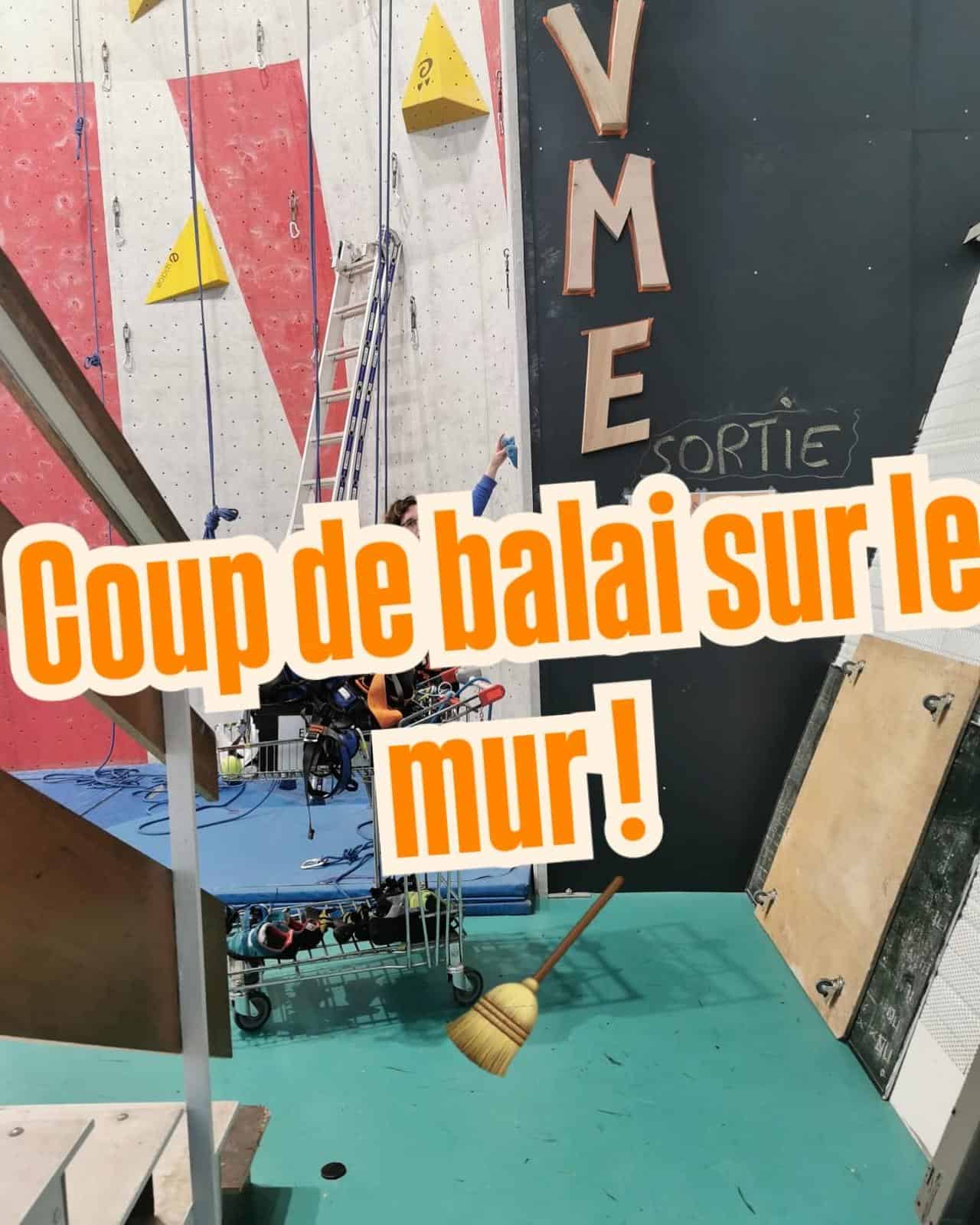 Un mur tout neuf pour une nouvelle saison de grimpe ! - Les Grimpeurs ...